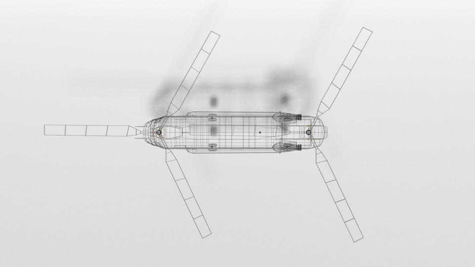 ArtStation - Low Poly Cartoon Boeing CH-47 Chinook Helicopter | Resources