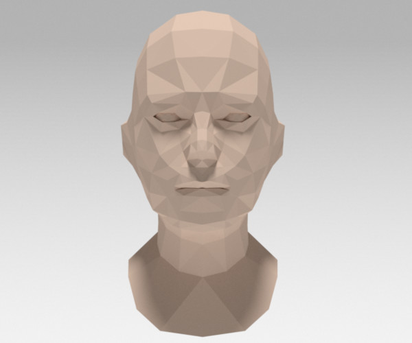ArtStation - Low Poly Woman Heads | Resources