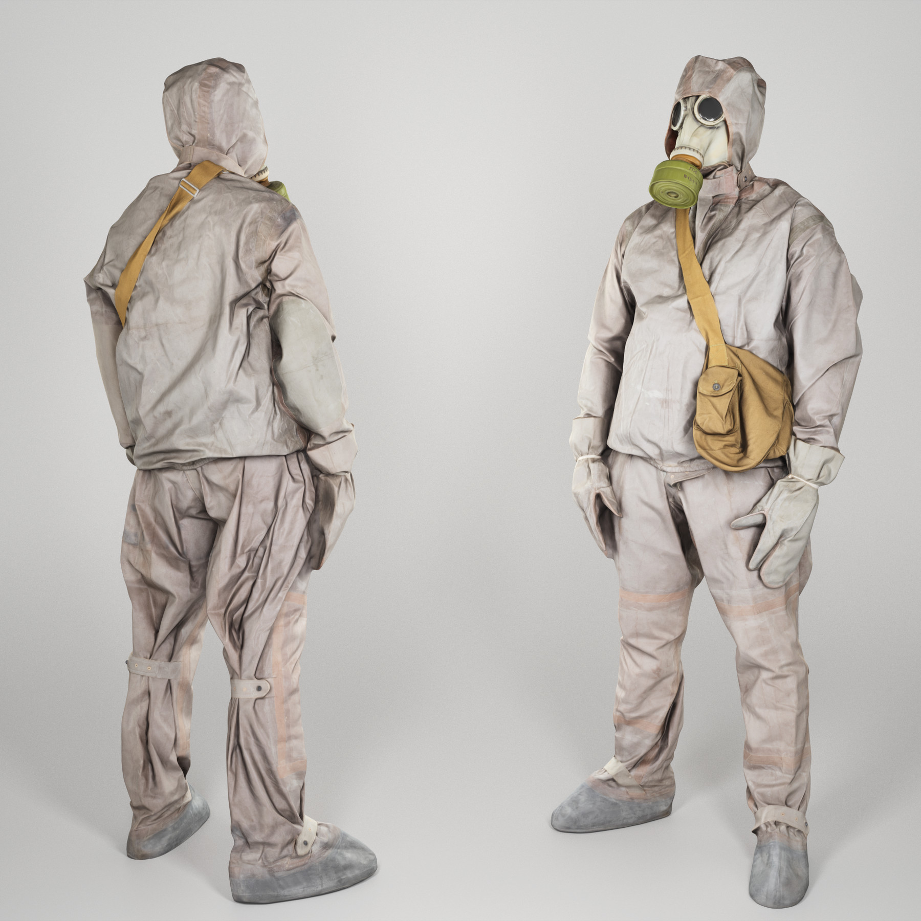 ArtStation - Soviet Liquidator of nuclear accident of Chernobyl 58 ...