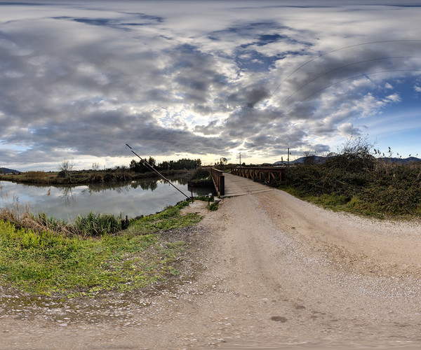 ArtStation - HDRi - Landscape, River and Clouds | Resources