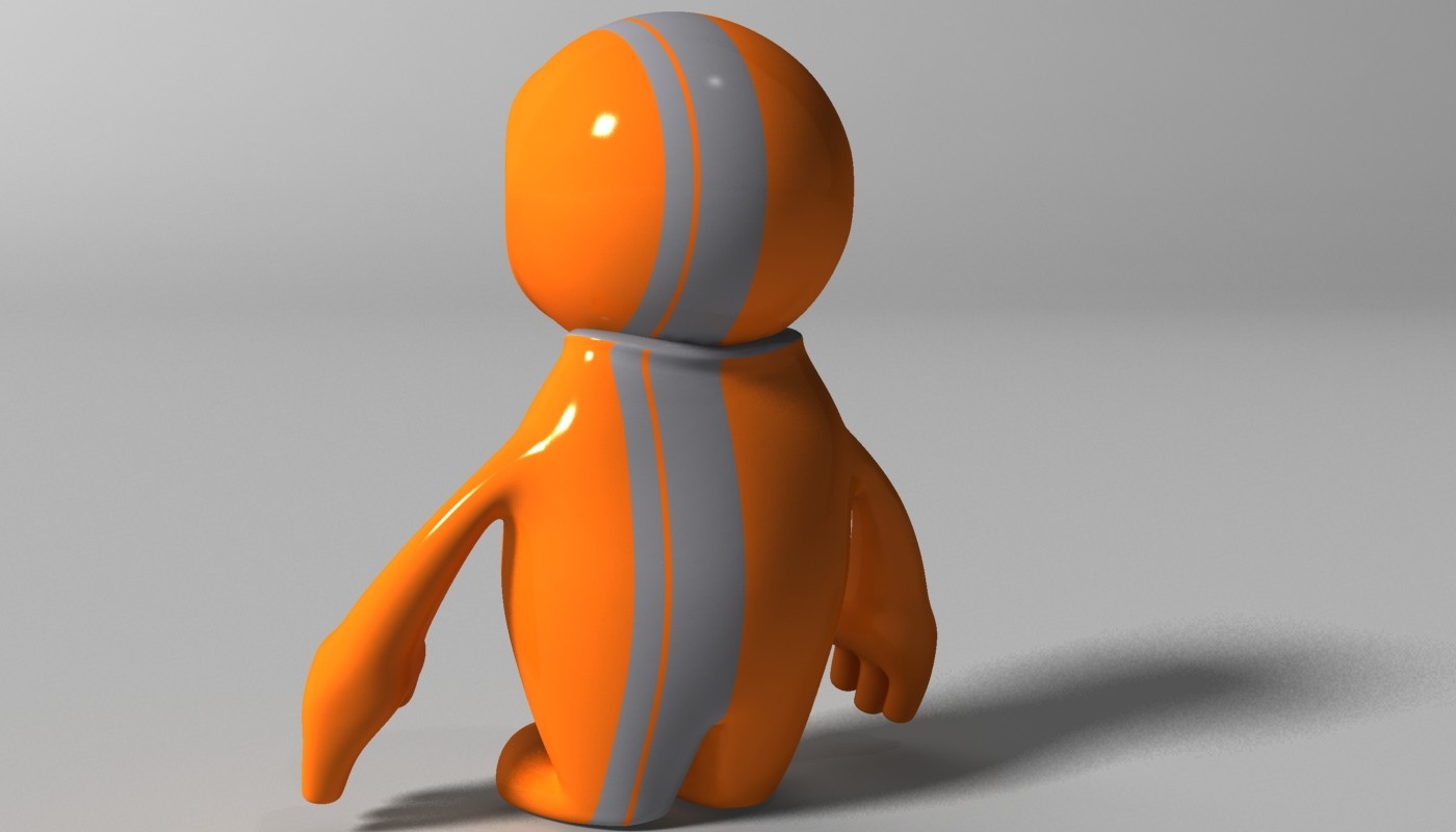 ArtStation - Orange Alien Rigged | Resources