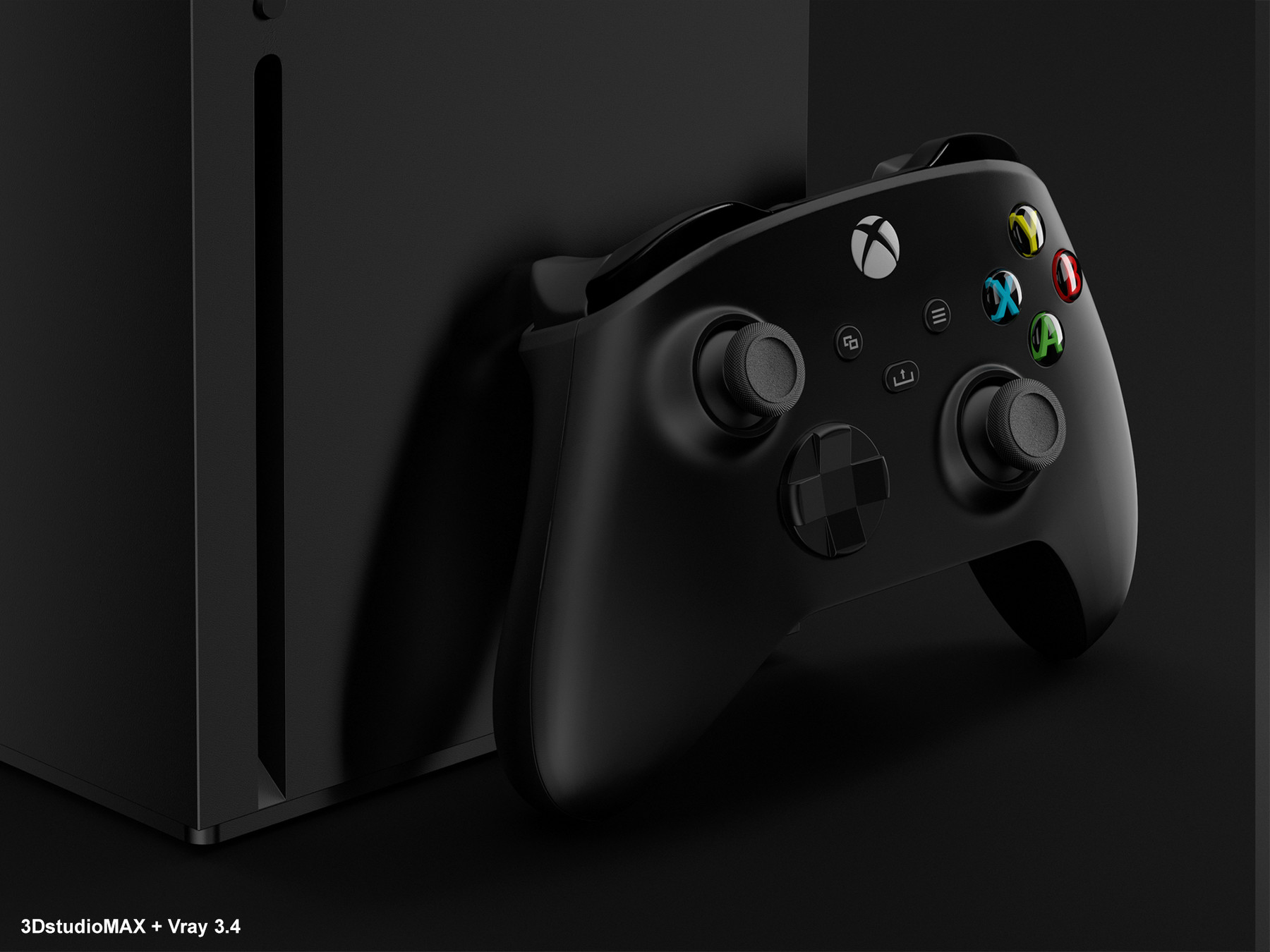 ArtStation - X-box series X high poly accurate | Game Assets