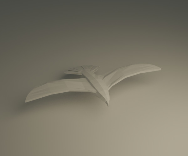 ArtStation - Low poly eagle | Resources