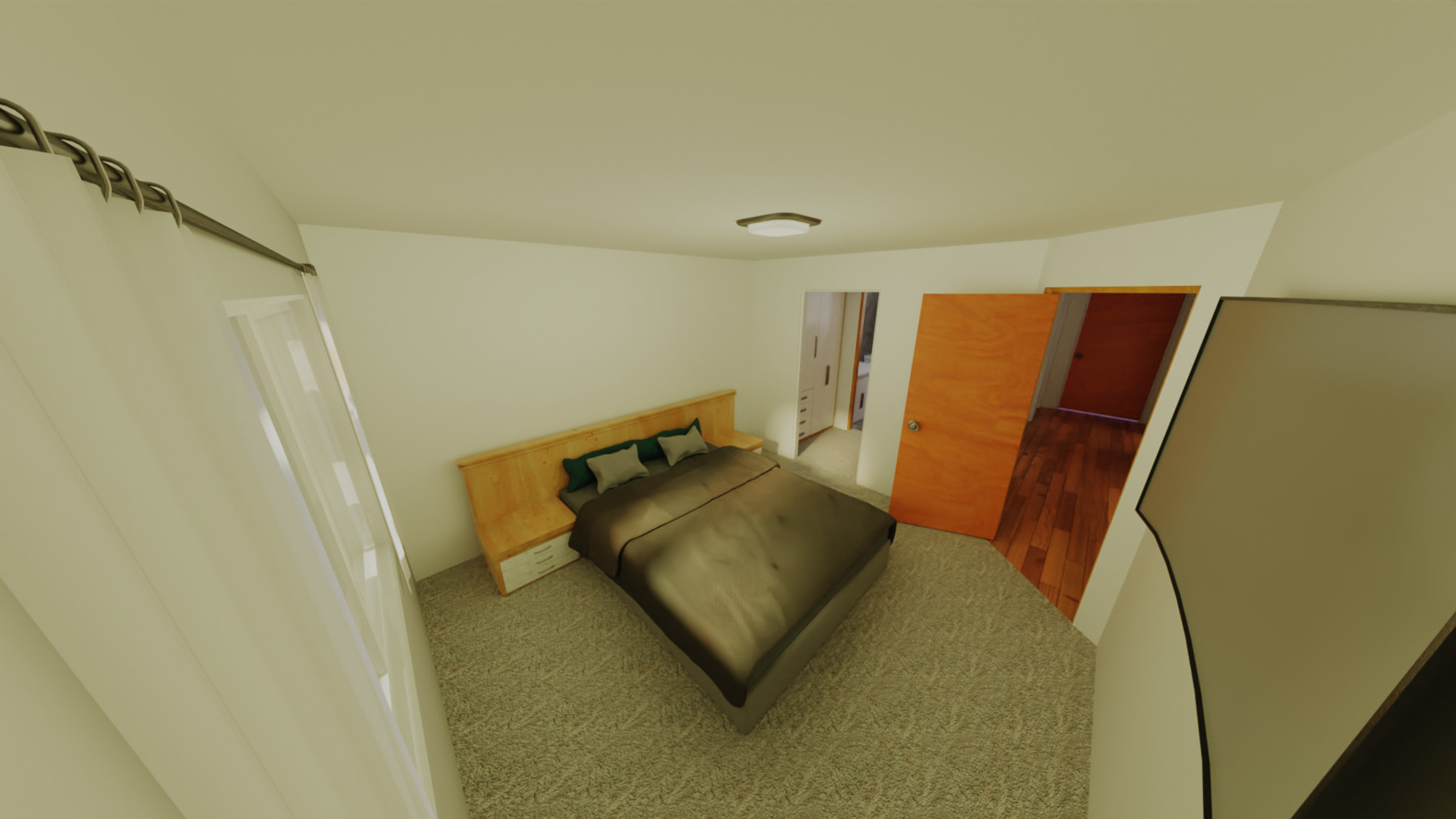 ArtStation - Realistic House Interior (Blend file) | Resources