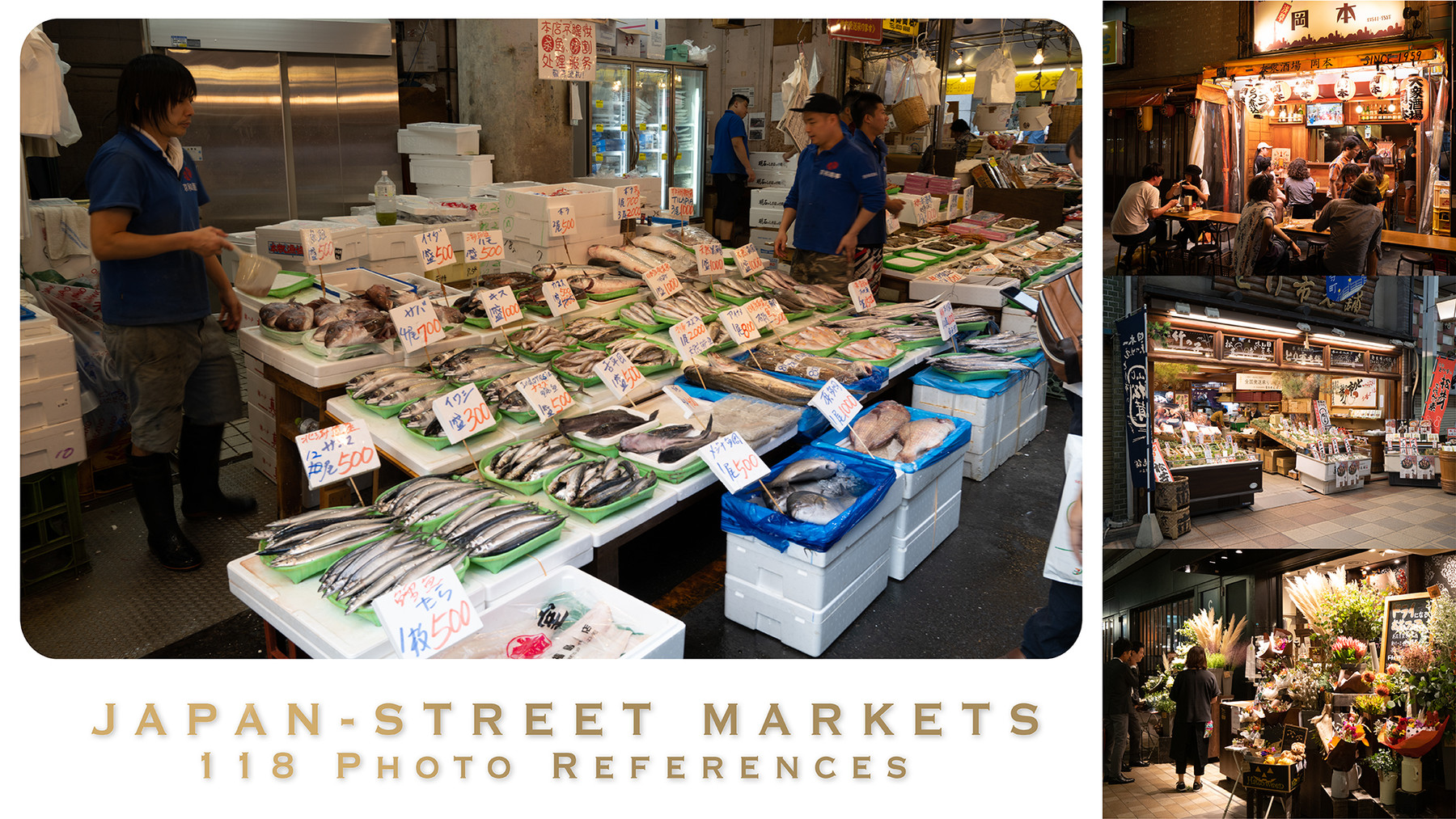 ArtStation - JAPAN - STREET MARKETS - 118 photo references | Resources