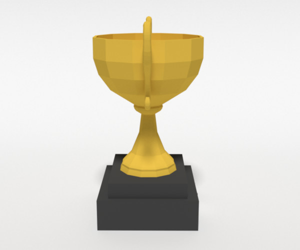 ArtStation - Low Poly Cartoon Trophy | Resources