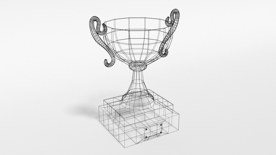 ArtStation - Low Poly Cartoon Trophy | Resources