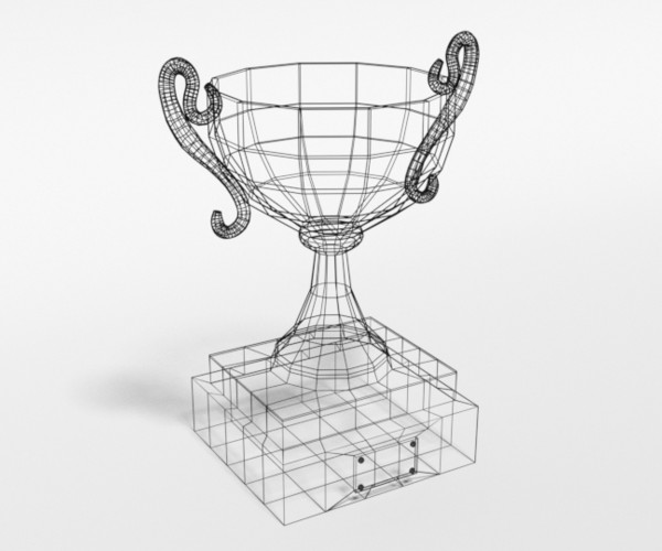 ArtStation - Low Poly Cartoon Trophy | Resources