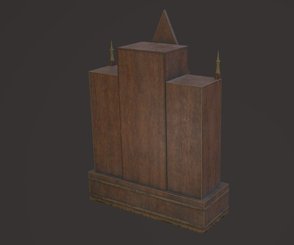 ArtStation - Old Church Game Props | Game Assets