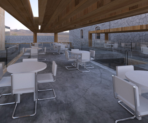 ArtStation - Revit Restaurant & Cafe | Resources