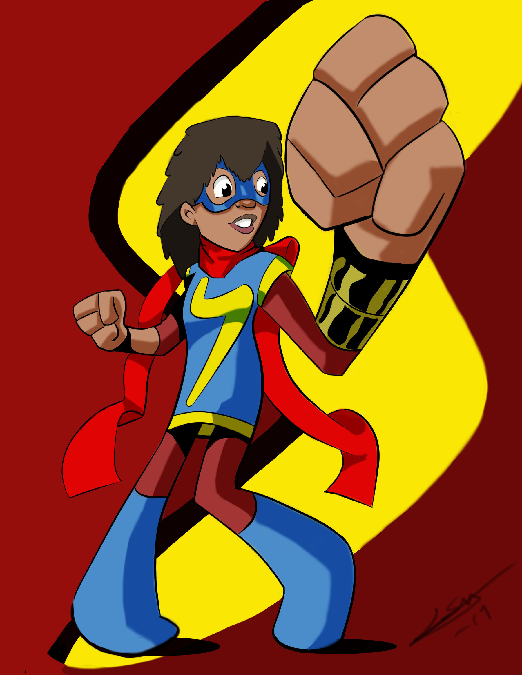 ArtStation - Ms. Marvel Rising | Artworks