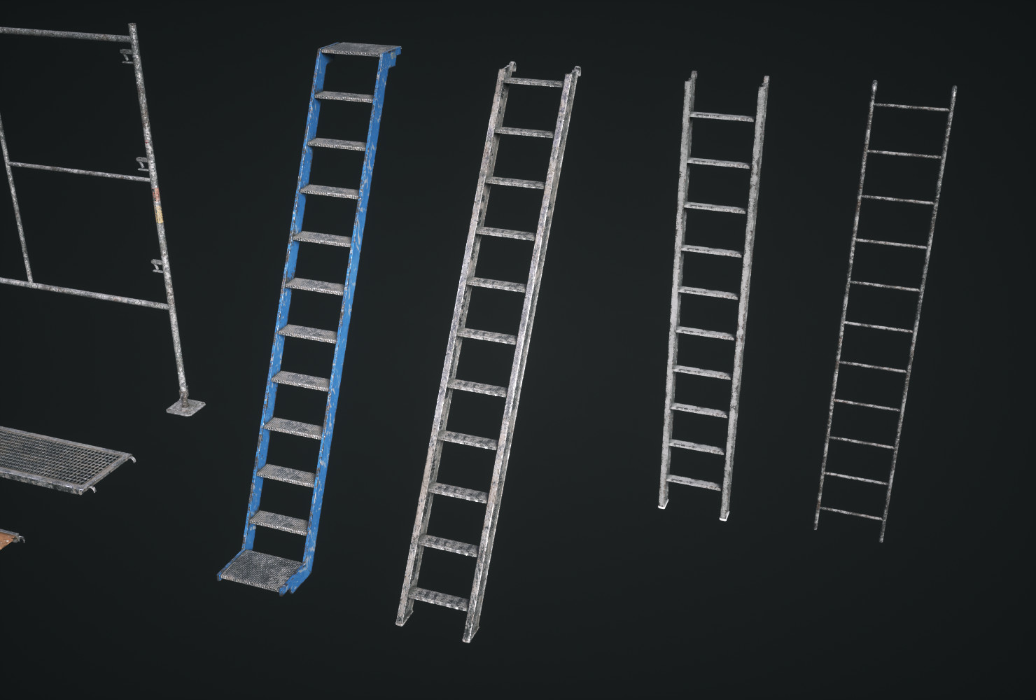 ArtStation - Construction Details Modular Pack | Game Assets