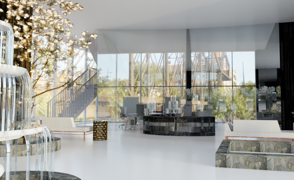 ArtStation - 3D Revit Office building interior design | Resources