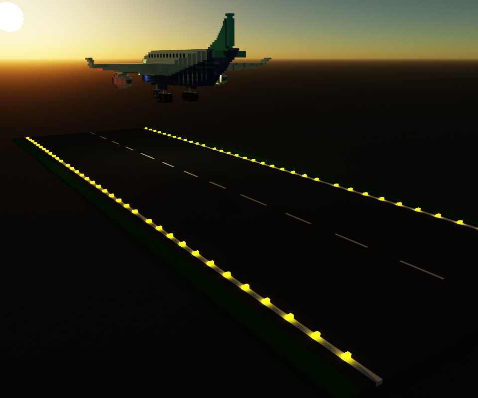 ArtStation - Voxel Airplane | Game Assets