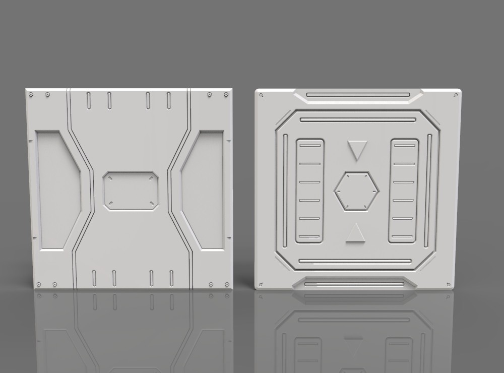 ArtStation - Sci-Fi Panels - 20 pieces - Collection - 2 | Resources