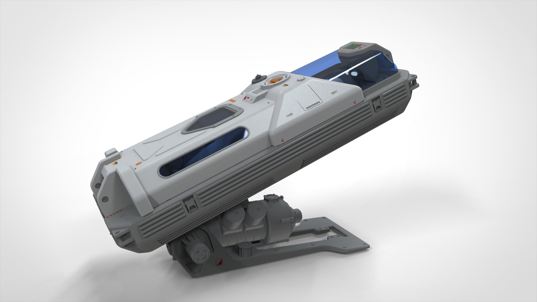 ArtStation - sci fi cryogenic capsule | Resources
