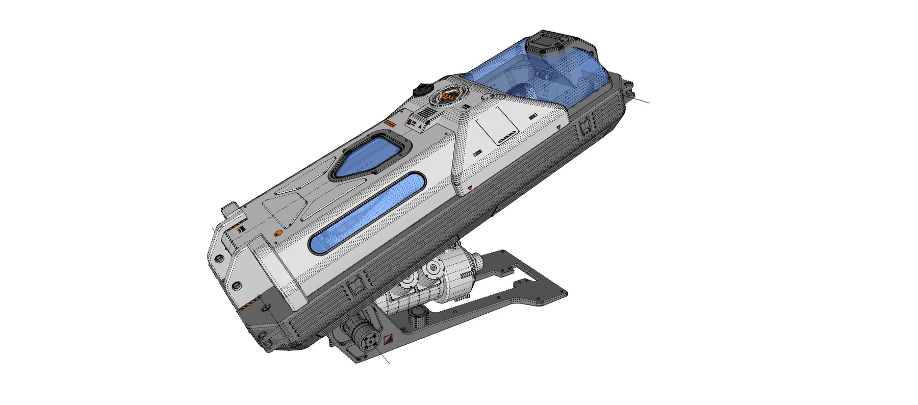 ArtStation - sci fi cryogenic capsule | Resources