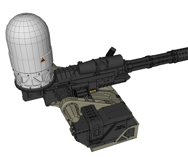 ArtStation - turret 4 | Resources