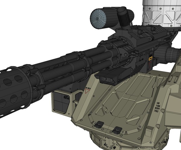 ArtStation - turret 4 | Resources