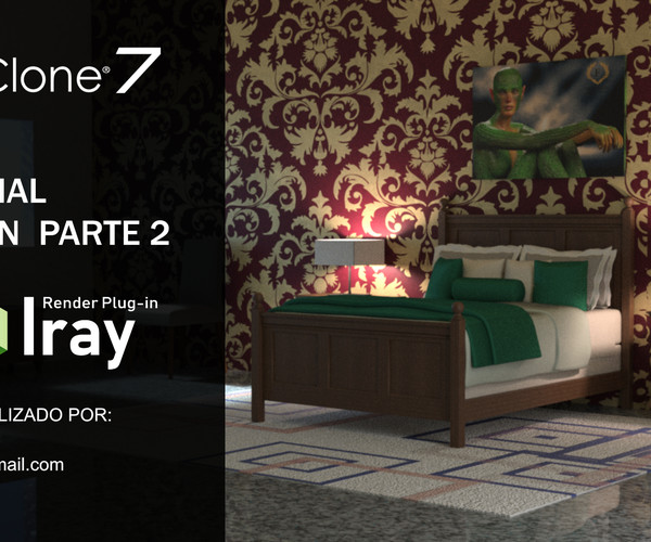 ArtStation - IRAY PLUGIN TUTORIAL ICLONE 7 PARTE 2 (ESPAÑOL) | Tutorials