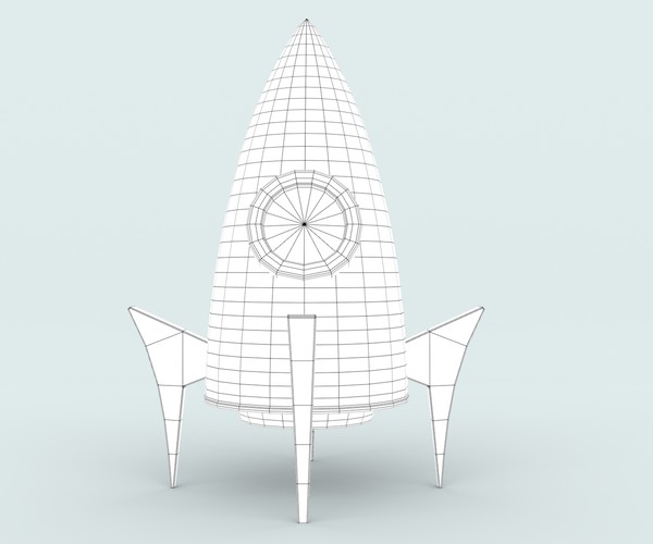 ArtStation - Cartoon Rocket | Resources