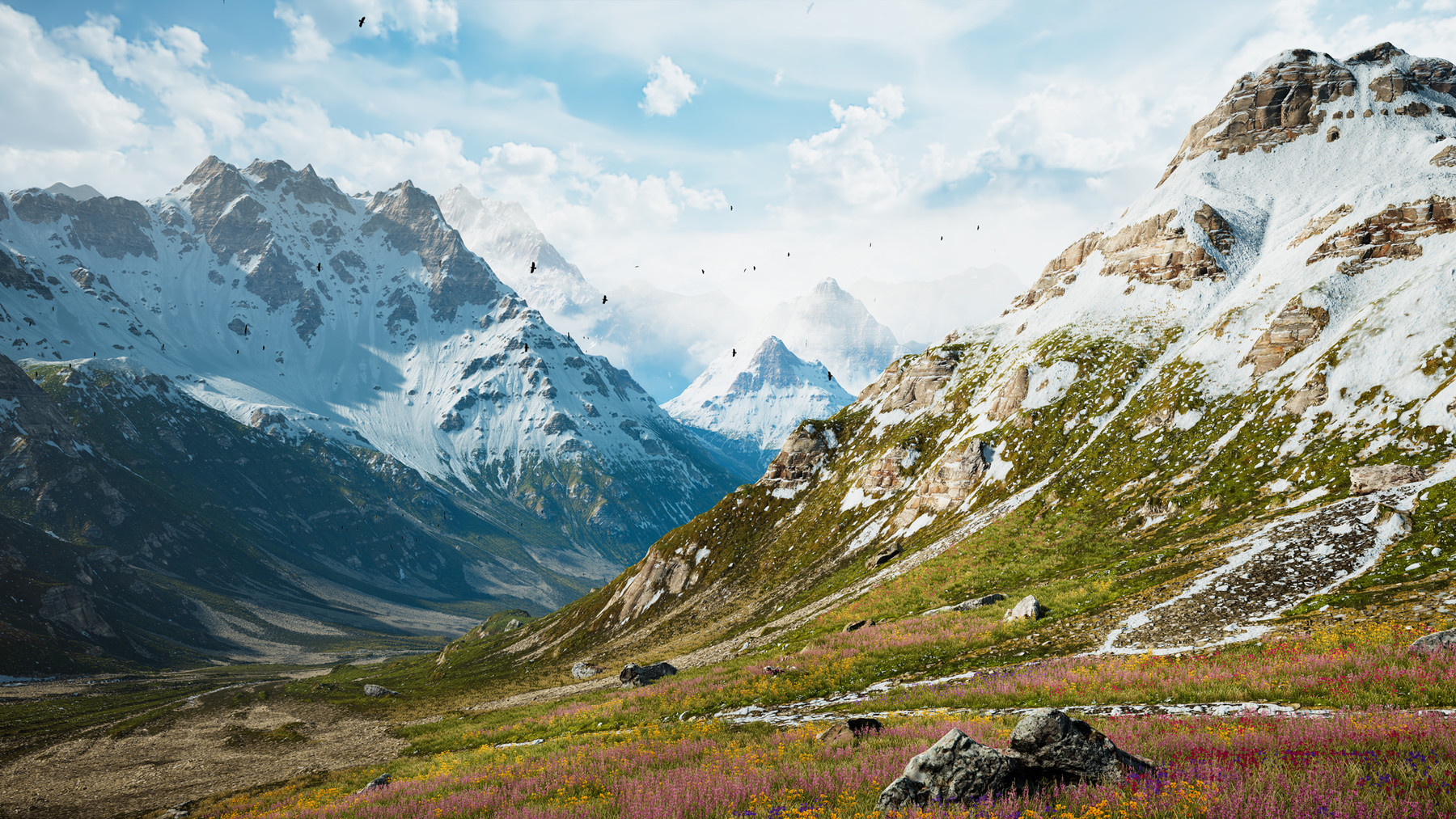 ArtStation - Alpine Lake Environment - Unity 2017+ Projects | Game Assets