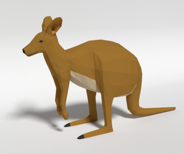 ArtStation - Low Poly Cartoon Australian Animals Pack | Resources