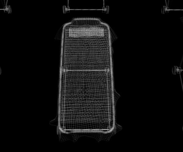 ArtStation - corpse stretcher 3D model | Resources