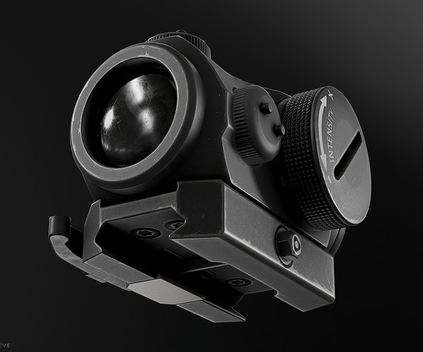 ArtStation - Aimpoint Red Dot | Resources
