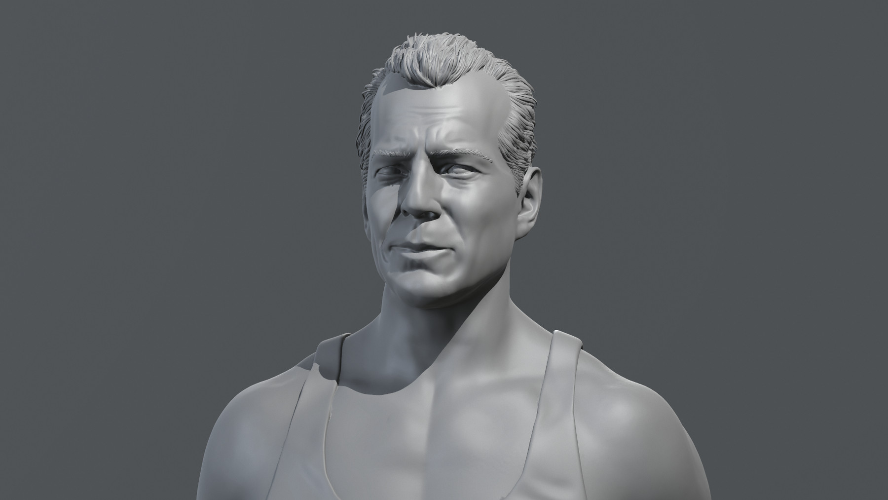 ArtStation - Bruce Willis - John McClane - Die Hard | Resources