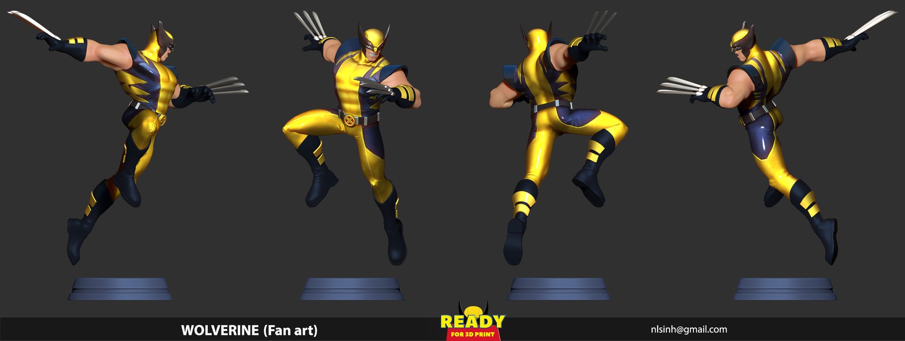 ArtStation - Wolverine | Resources