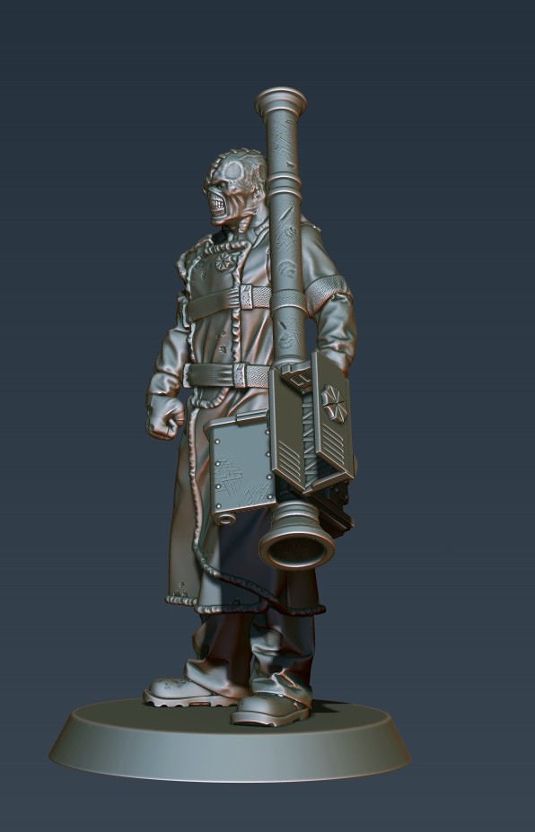 ArtStation - Nemesis - FREE 3D Print Miniature | Resources