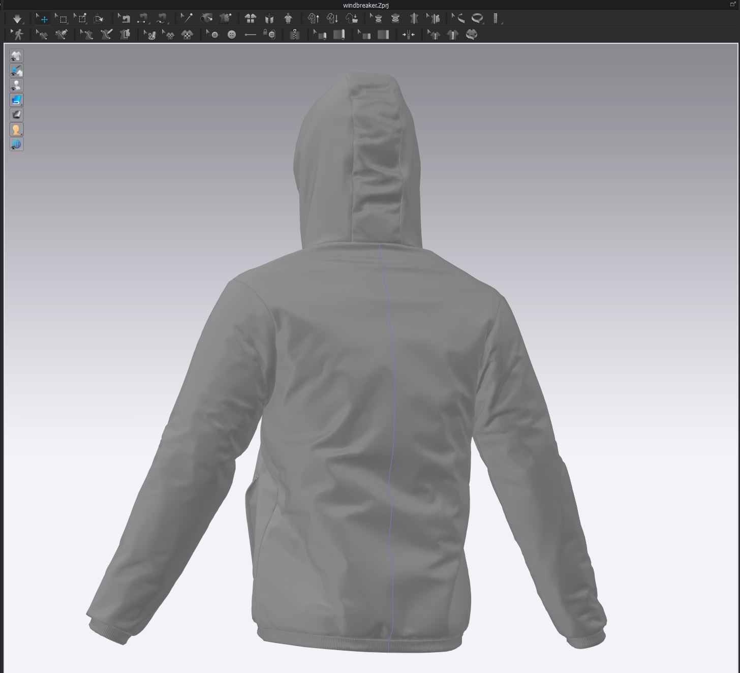 ArtStation - Windbreaker Jacket , Marvelous designer, Clo3d | Resources