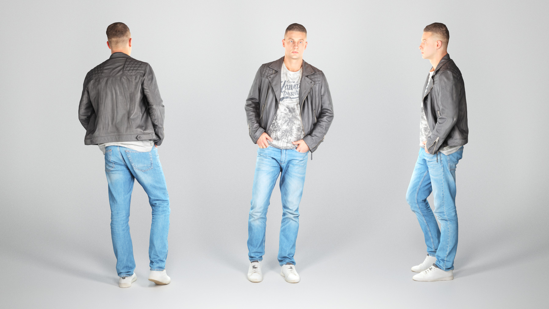 ArtStation - Bundle: Stylish men street style 05 | Game Assets