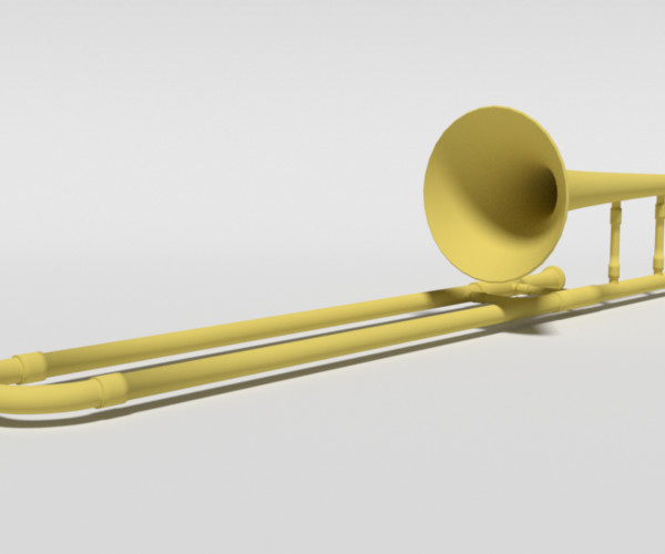 ArtStation - Cartoon Trombone | Resources