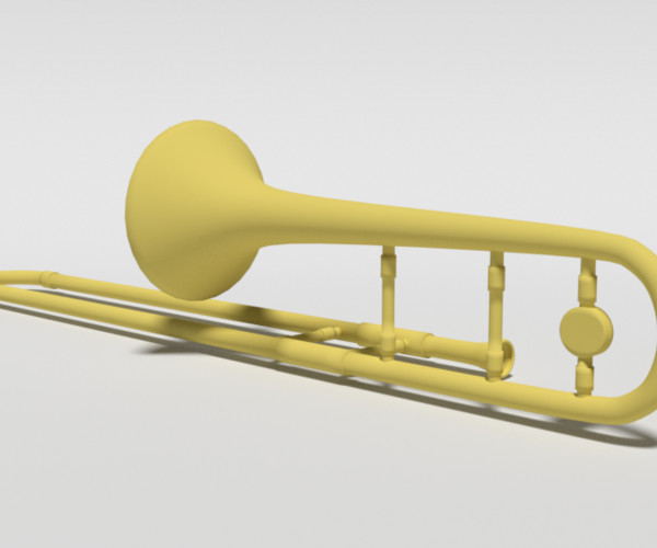 ArtStation - Cartoon Trombone | Resources