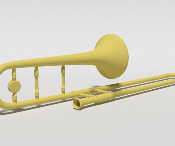 ArtStation - Cartoon Trombone | Resources