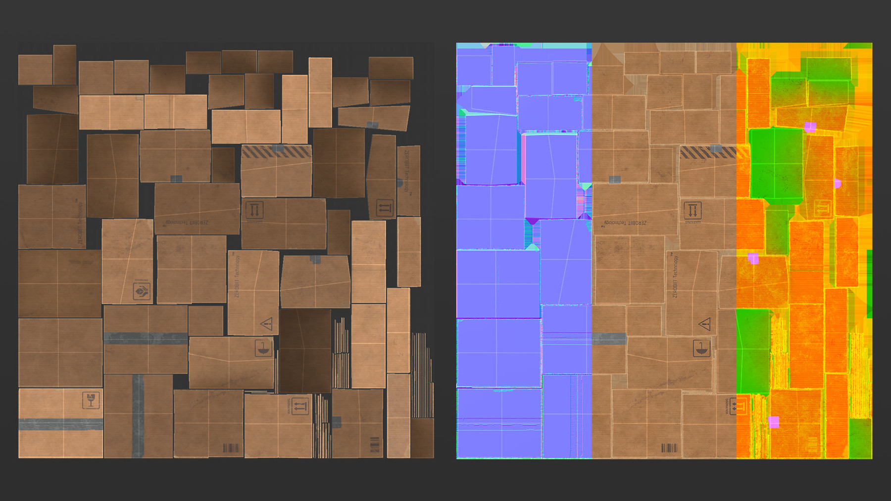 ArtStation - Cardboard Boxes | Game Assets