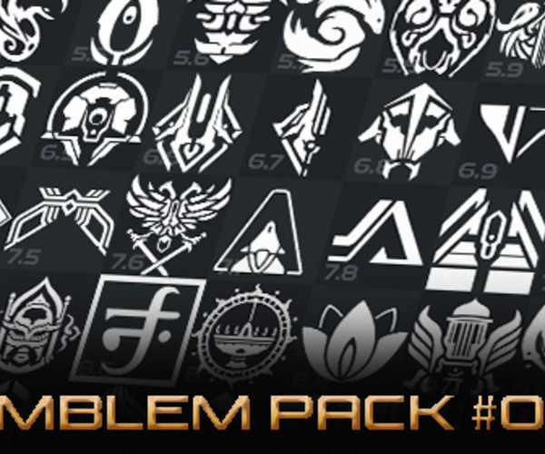 ArtStation - Emblem Pack #02 | Game Assets