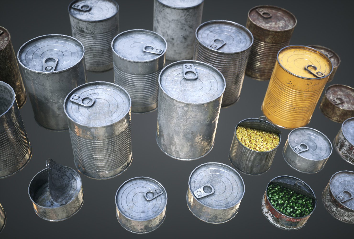 ArtStation - Cans Pack | Game Assets