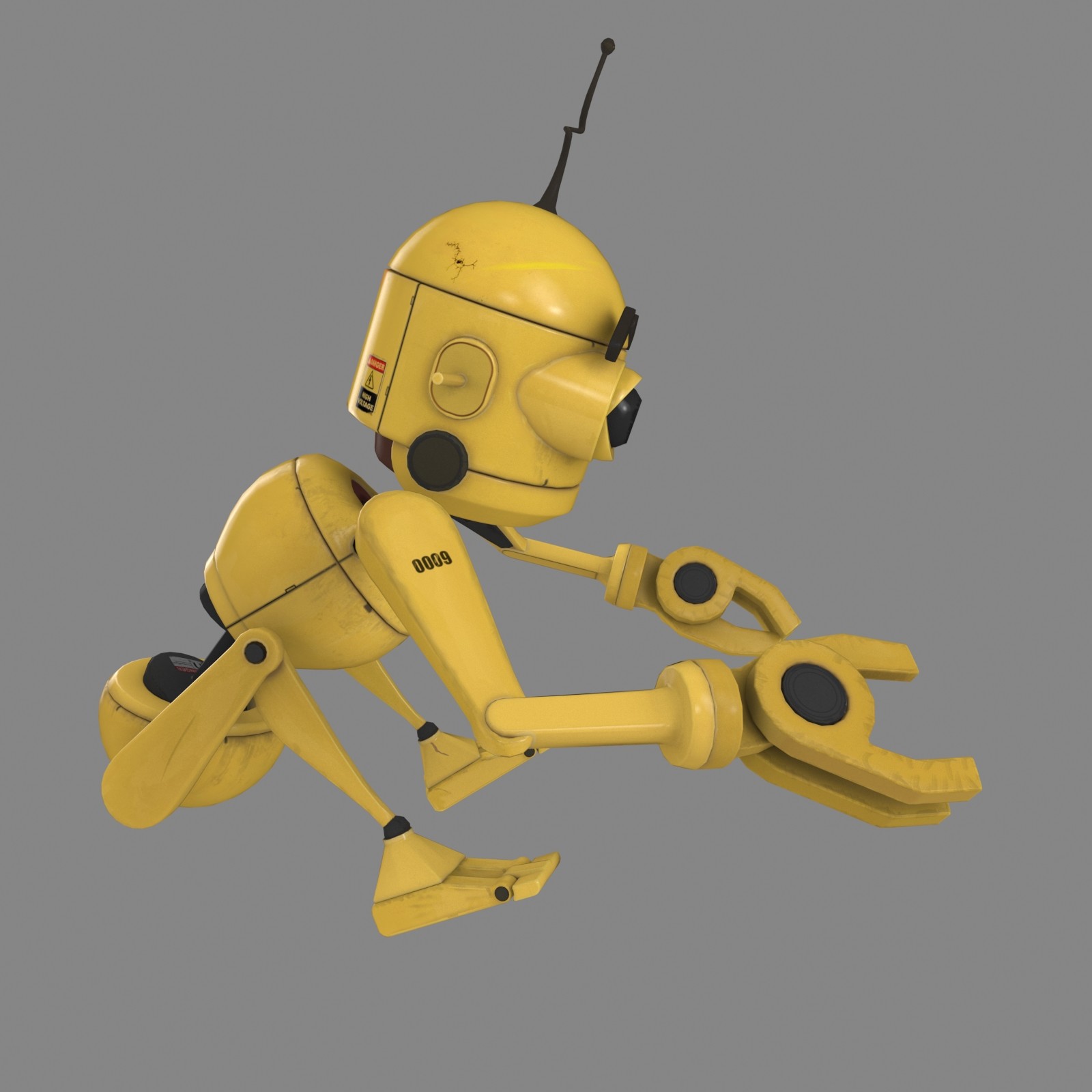 ArtStation - Robot v2 | Game Assets