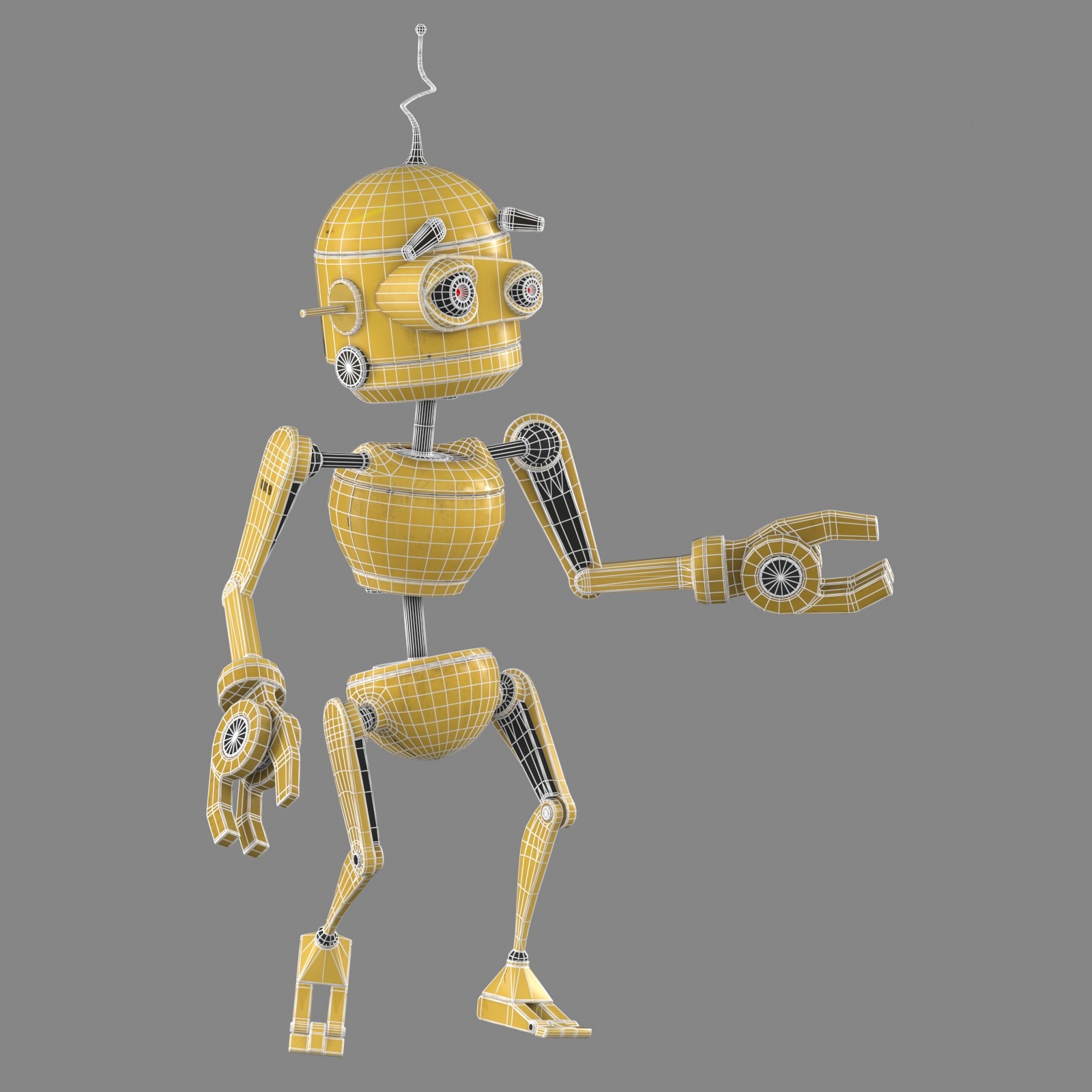 ArtStation - Robot v2 | Game Assets