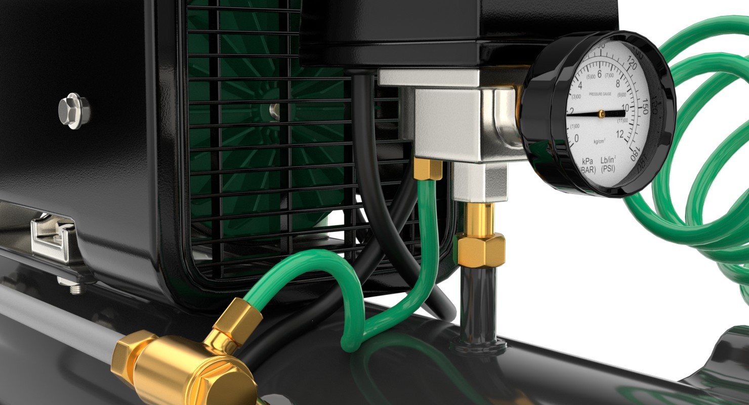 ArtStation - Air Compressor 1 | Game Assets