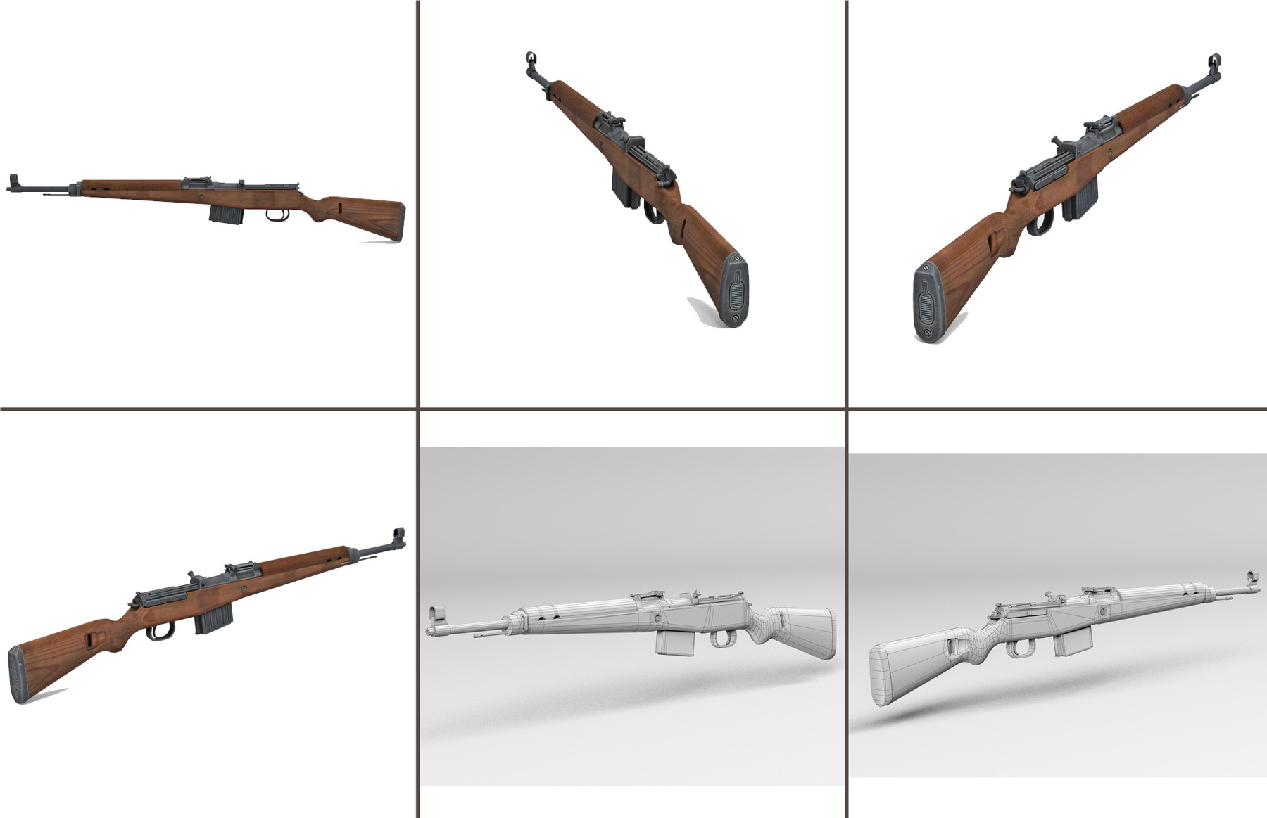 ArtStation - Collection of low poly weapons | Resources