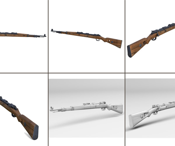 ArtStation - Collection of low poly weapons | Resources