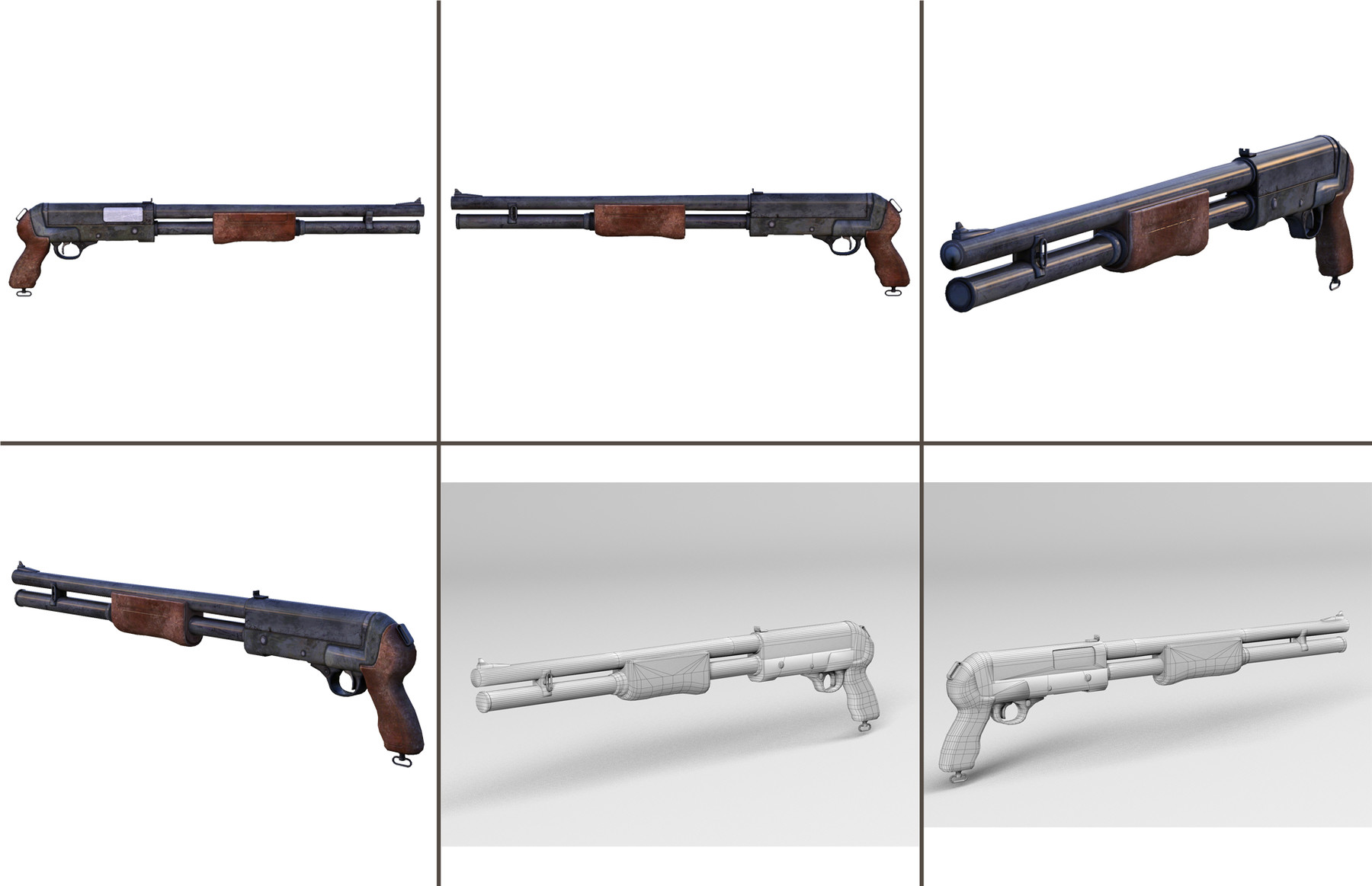 ArtStation - Collection of low poly weapons | Resources