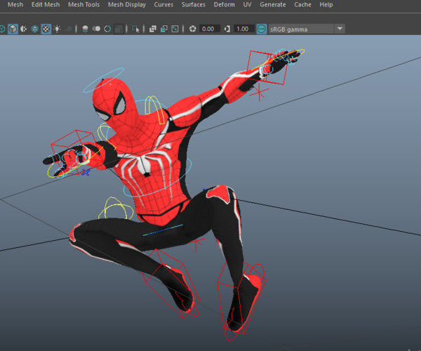 ArtStation - Spiderman Custom Suit design - 3D character asset | Resources