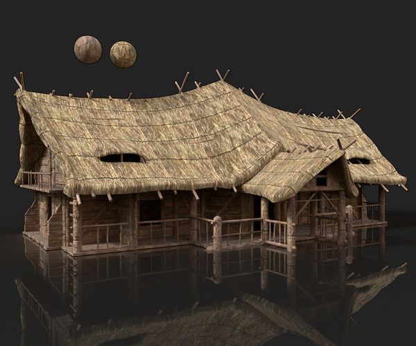 ArtStation - AAA Next Gen Cottage and Huts Pack Builder Collection | Game Assets