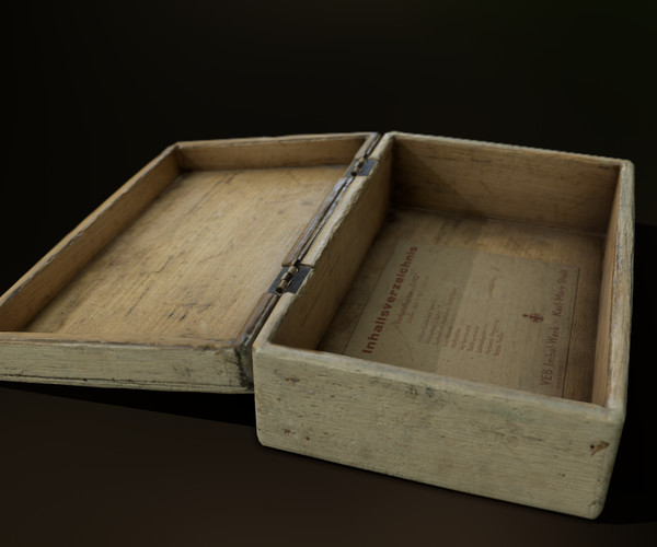 ArtStation - Wooden_Box | Game Assets