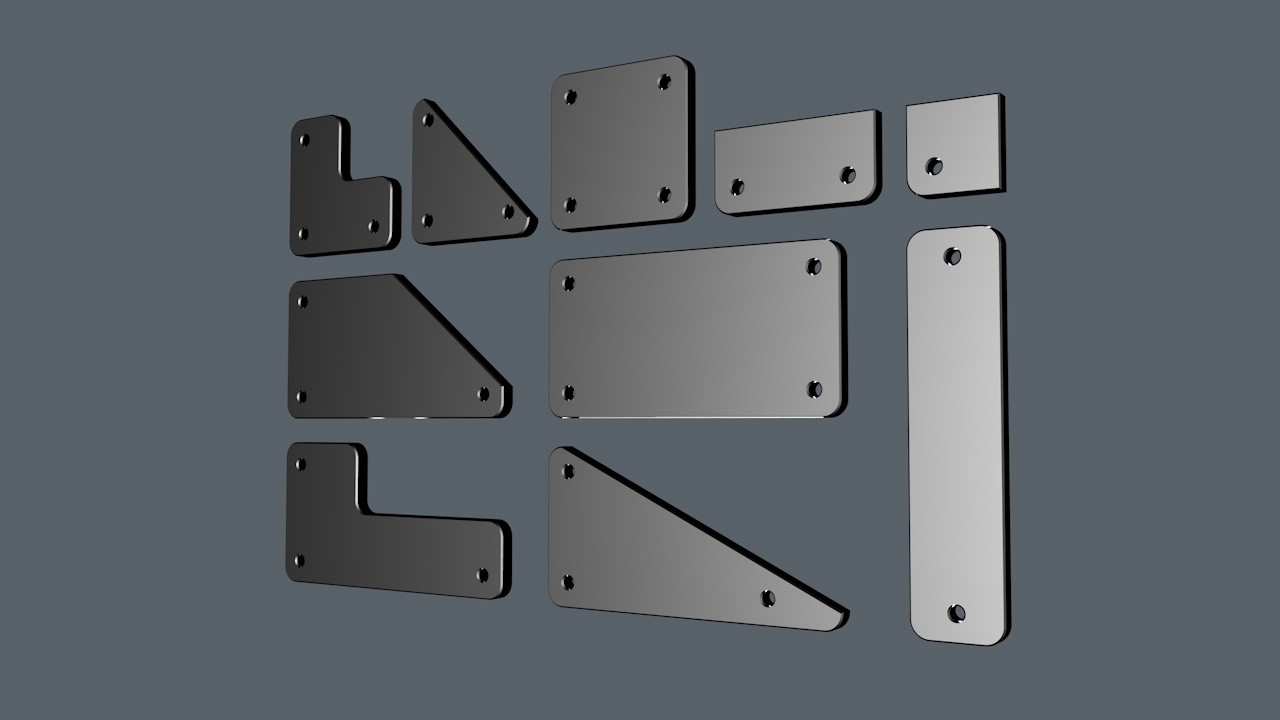 ArtStation - 10 metal elements | Resources